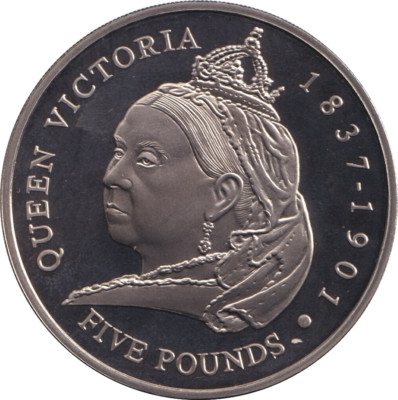 2001 £5 Coin QUEEN VICTORIA | eBay
