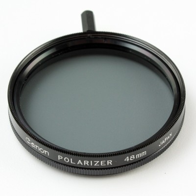 Canon 48mm Linear Polarizer Filter - Fits QL17 | eBay