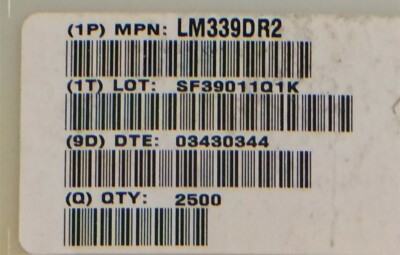 LM339D ON SEMI IC COMP QUAD SGL SUPPLY 14SOIC SMD 30 PIECES | eBay