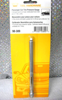 Passenger Car Tire Pressure Gauge, 5-50 psi #90-389 | eBay