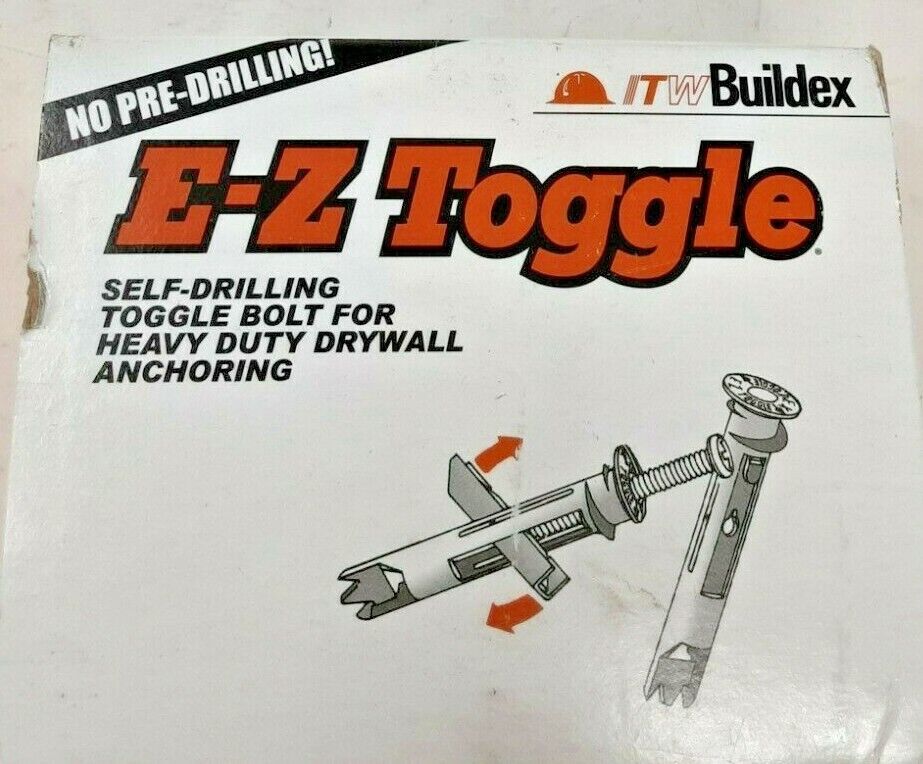 Buildex #8 2-1/8" Heavy-Duty Toggle Bolt Package Of 50 92097917231| eBay