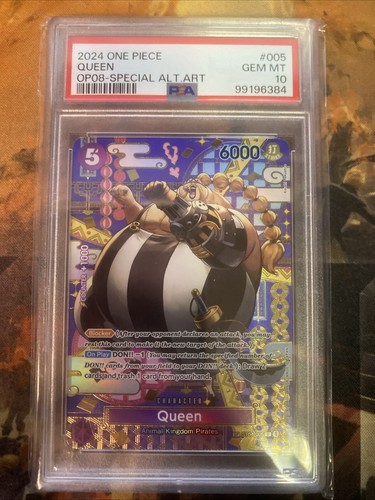 Queen One Piece TCG ST04-005 SP Parallel OP08 English NM Two Legends ...