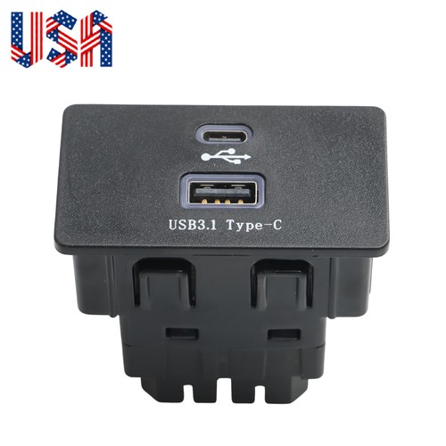 USB + Type-C Dual Multimedia Interface Module for Lincoln MKZ Ford ...