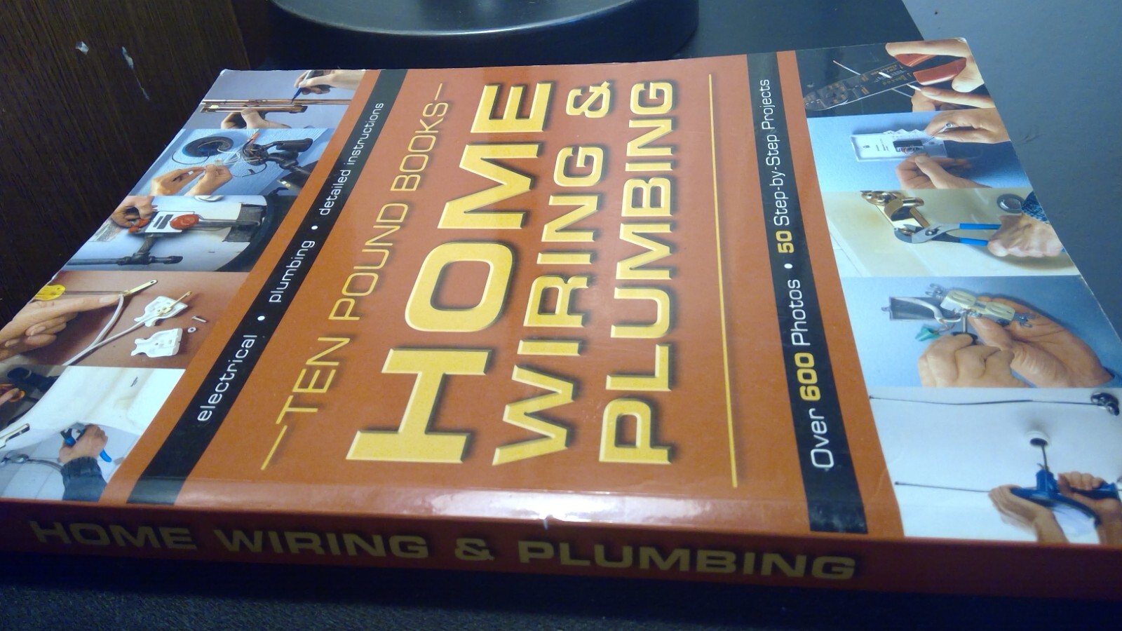Home Wiring & Plumbing Ten Pound Book over 600 Detail Photos, step by ...