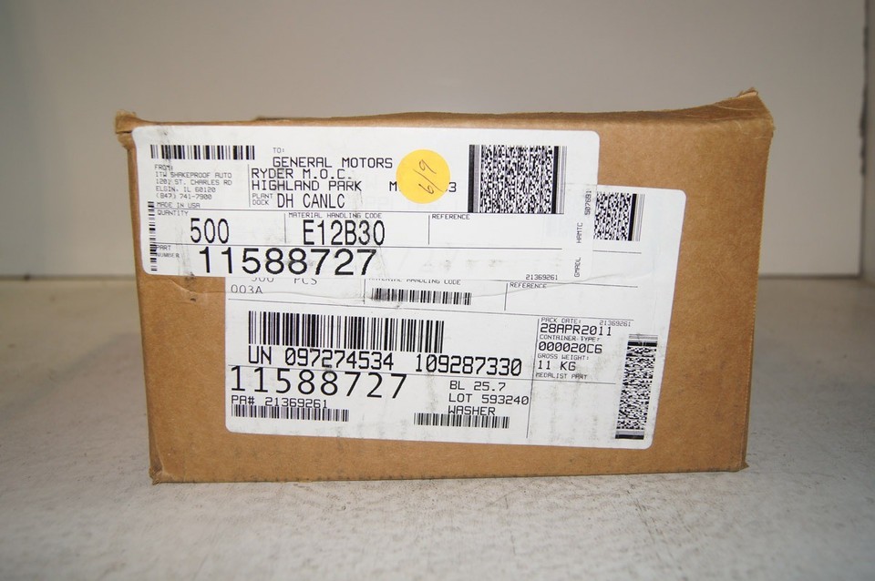 GM Bolts Pack of 5 New OEM M8 X 1.25 X 45mm Grade 8.8 11588727 11610074 ...