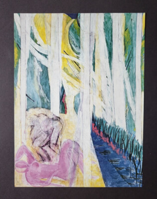 Henri Matisse "Nymph in The Forest" Mounted offset Lithograph Print ...