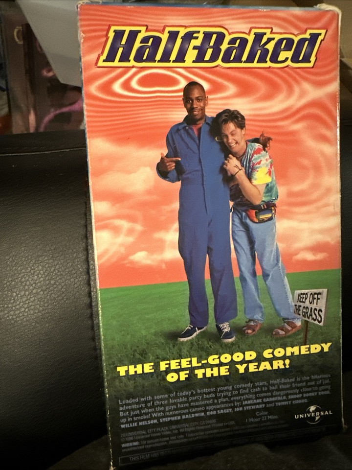 HALF-BAKED DAVE CHAPPELLE & JIM BREUER (VHS, 1998) | eBay