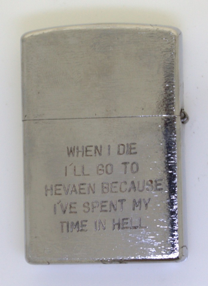 US Army 101st Airborne Division Kon Tum 1964 1965 Vietnam No Zippo ...