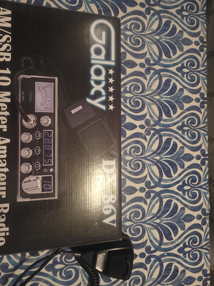 Galaxy 86V 11 Meter SSB Radio That I Bought And Didn't Use Maybe 1 Hour ...