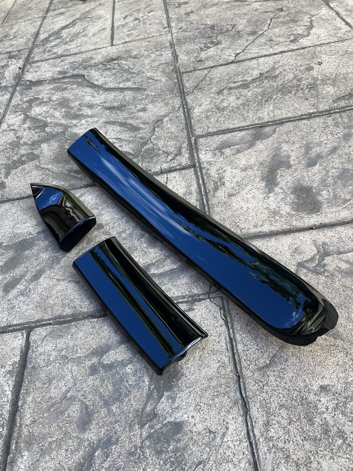 Ford BA BF XR6 XR8 Falcon Dash Trim Interior Spear Set Gloss Black ...