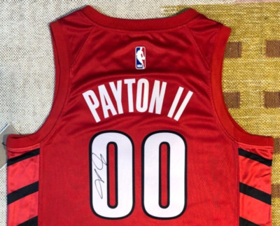 Gary Payton II Signed Autograph Portland Trail Blazers Jersey NBA USA ...