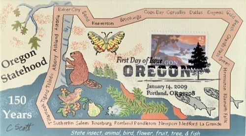 Anon E. Mouse 4376 Oregon State Beaver Butterfly Fish Portland OR | eBay