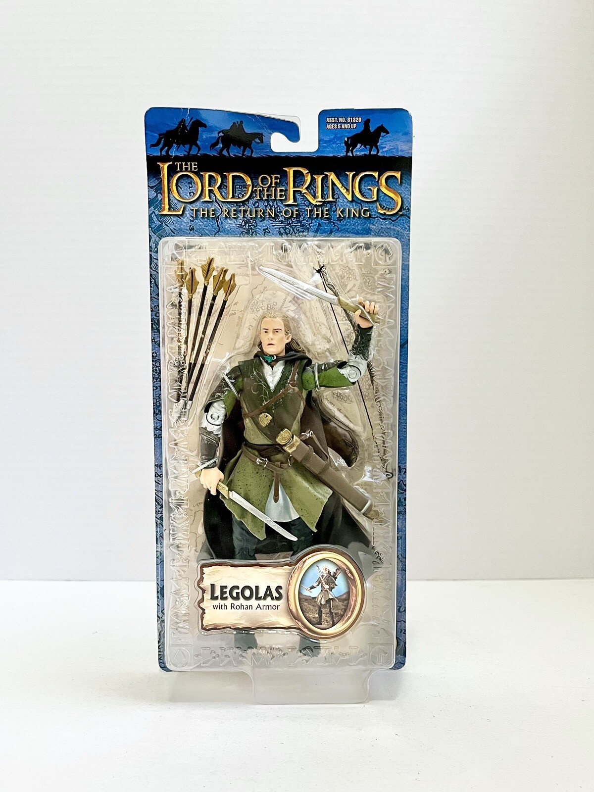 Lord of the Rings Legolas In Rohan Armor Return of the King Figure 6 ...