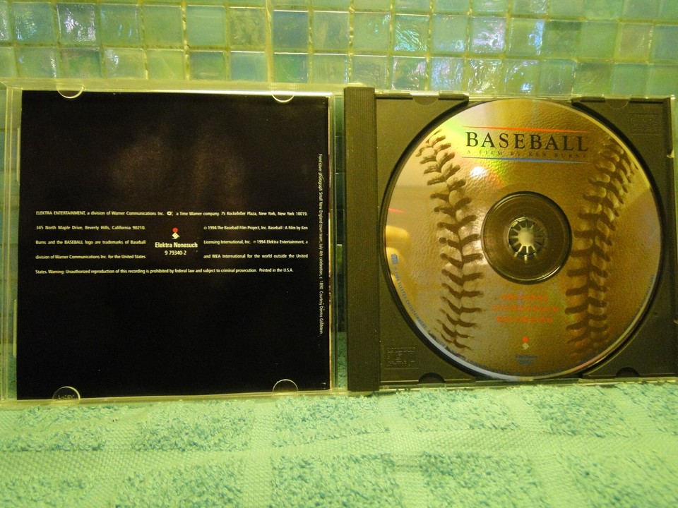 Baseball A Film By Ken Burns Original Soundtrack Recording CD XTRA CDs ...