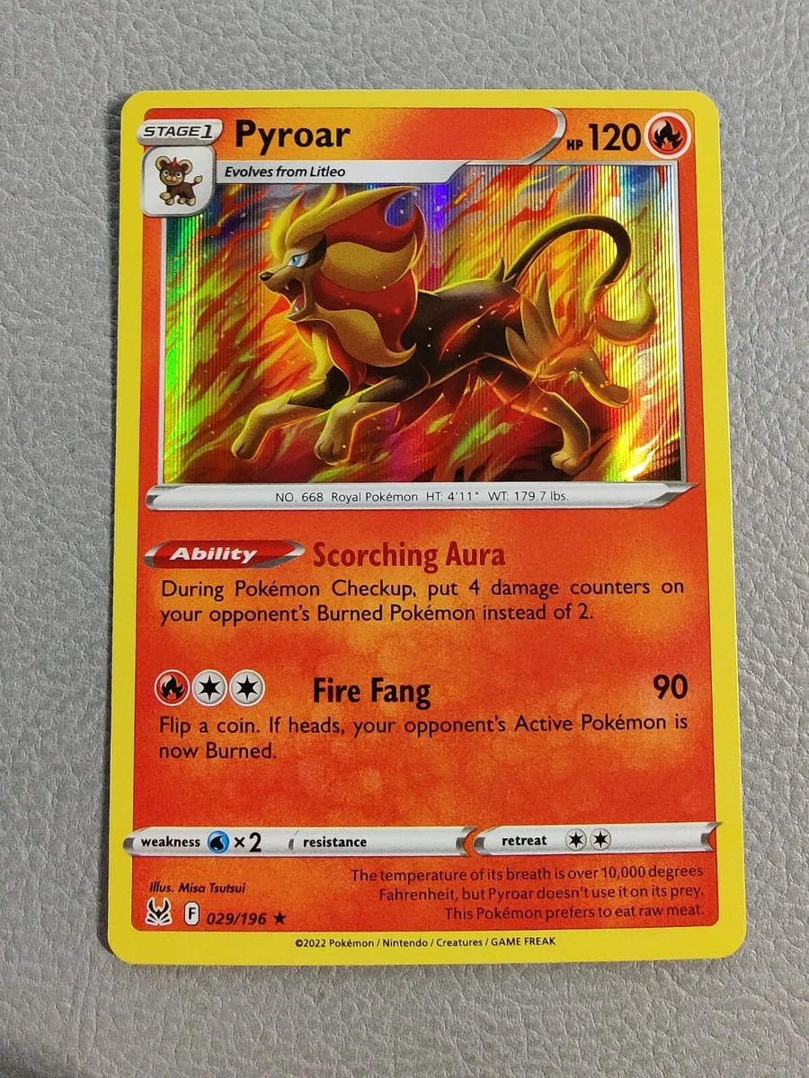 Pyroar Card