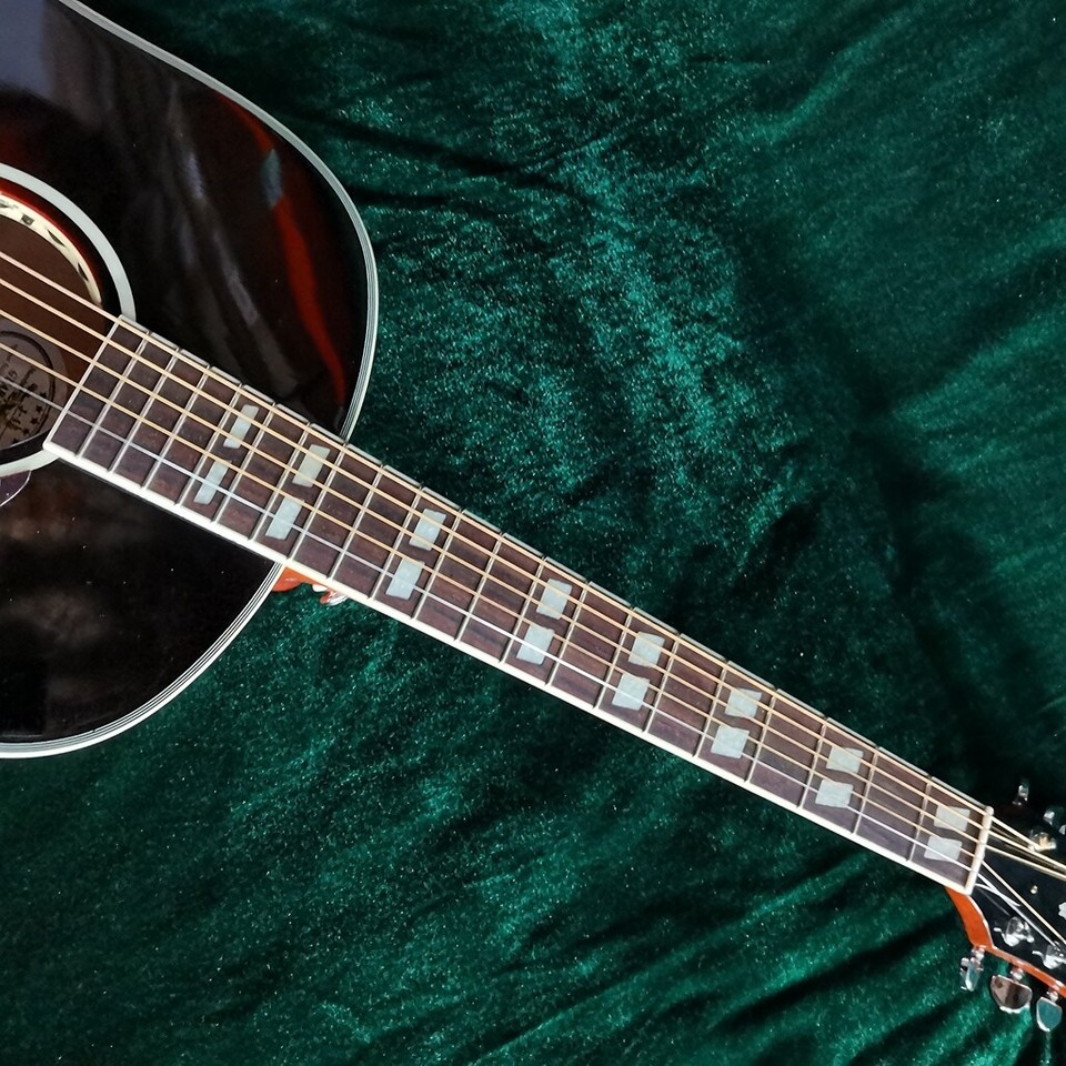 Good Sound 41" Solid Top Electric Acoustic Guitar Bone Nut&Saddles ...