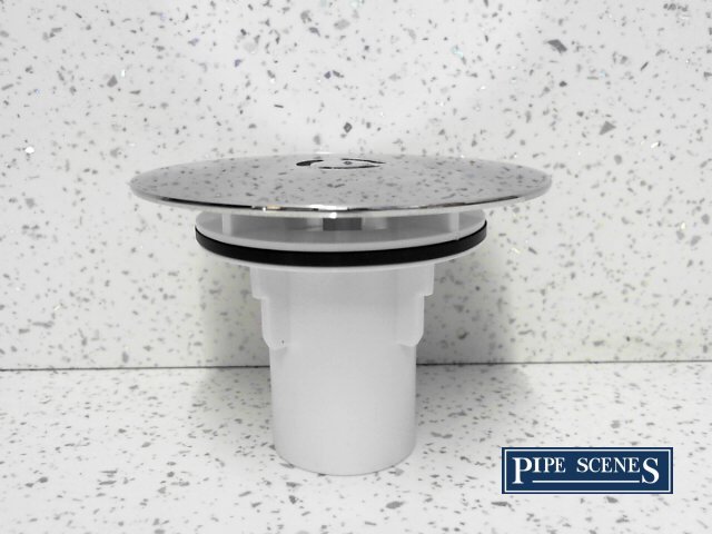 Chrome-plated Brass McAlpine St90cbtop Replacement Shower Waste Trap ...