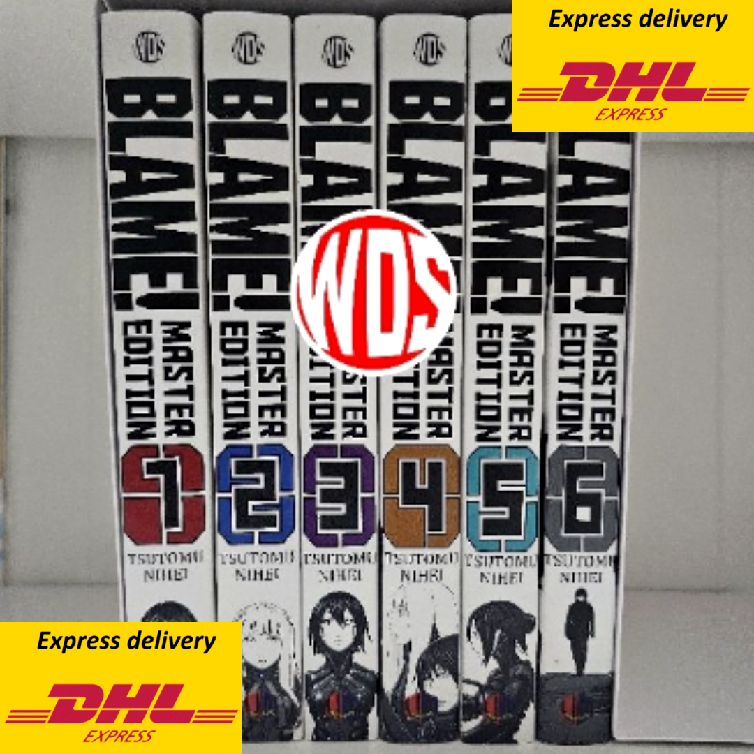 Comic Blame! Master Edition Manga Comic Book Vol 1-6 End English New - Fast DHL | eBay