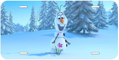 Olaf Novelty Car Auto License Plate | eBay