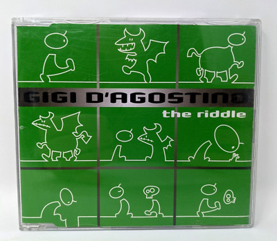 GIGI D'AGOSTINO - The Riddle, promo cd single (euro import) (LP version ...