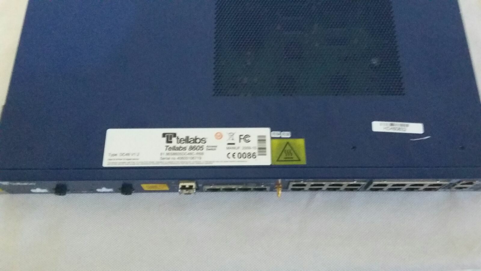 Tellabs 81.86S8605DC48C-R6B 8605, Access Switch | eBay