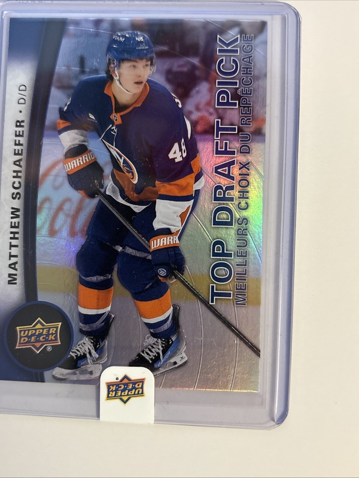 2025 TIM HORTONS #DP-1 MATTHEW SCHAEFER TOP DRAFT PICK ROOKIE UPPER ...