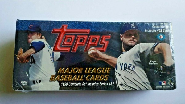 Topps 1999 Major League Baseball Cards Series 1 & 2 Complete Set of 462 ...
