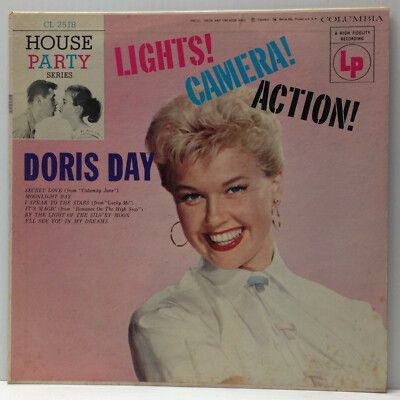 Doris Day-Lights! Camera! Action!-Columbia 2518-10 INCH | eBay