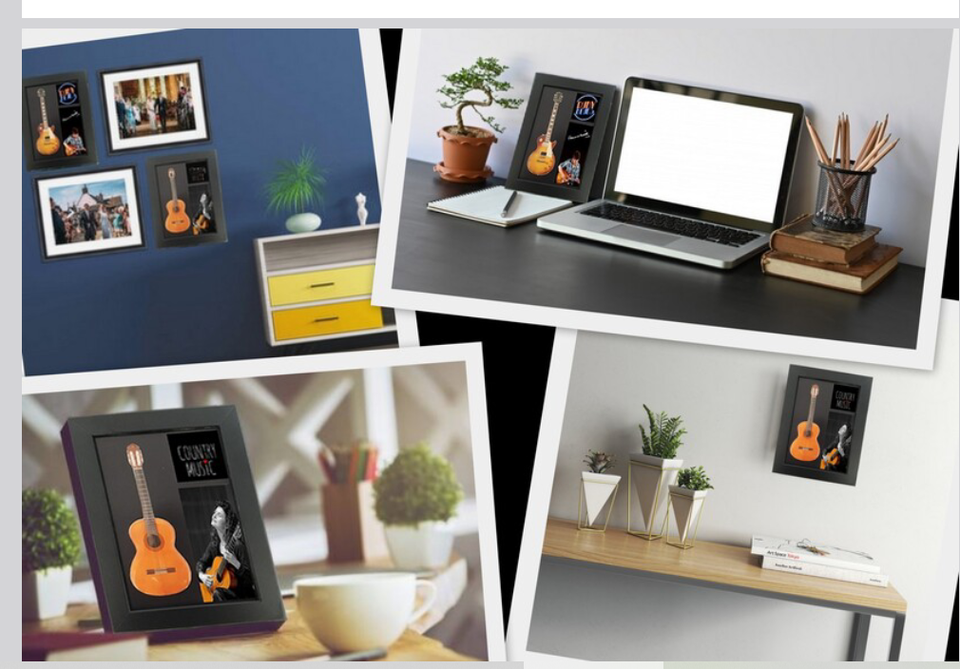 Kiss! Guitar Miniature Gene Simmons Punisher Bass Signature Hard Rock ...