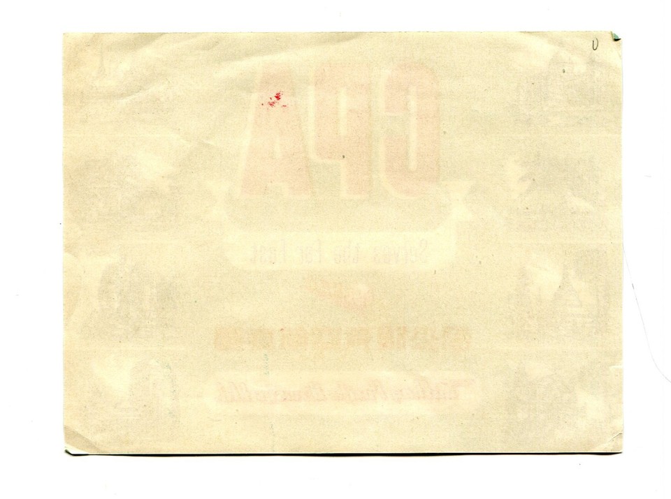 Vintage Airline Luggage Label CPA CATHAY PACIFIC AIRWAYS Far East multi ...