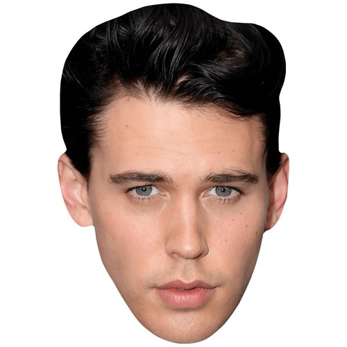 Austin Butler (Black Hair) Celebrity Mask, Flat Card Face | eBay