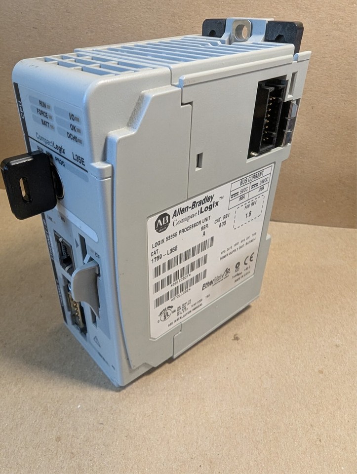 Allen-Bradley 1769-L35E Series A CompactLogix 1.5MB EtherNet/RS-232 ...