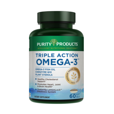 Purity Products Triple Action Omega-3 Super Pill - 60 Softgels | eBay
