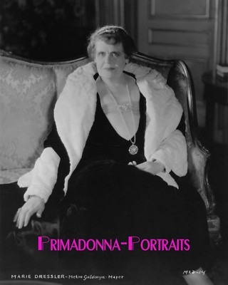 MARIE DRESSLER 8X10 Lab Photo 1932 "EMMA" Glamorous Elegance Portrait ...