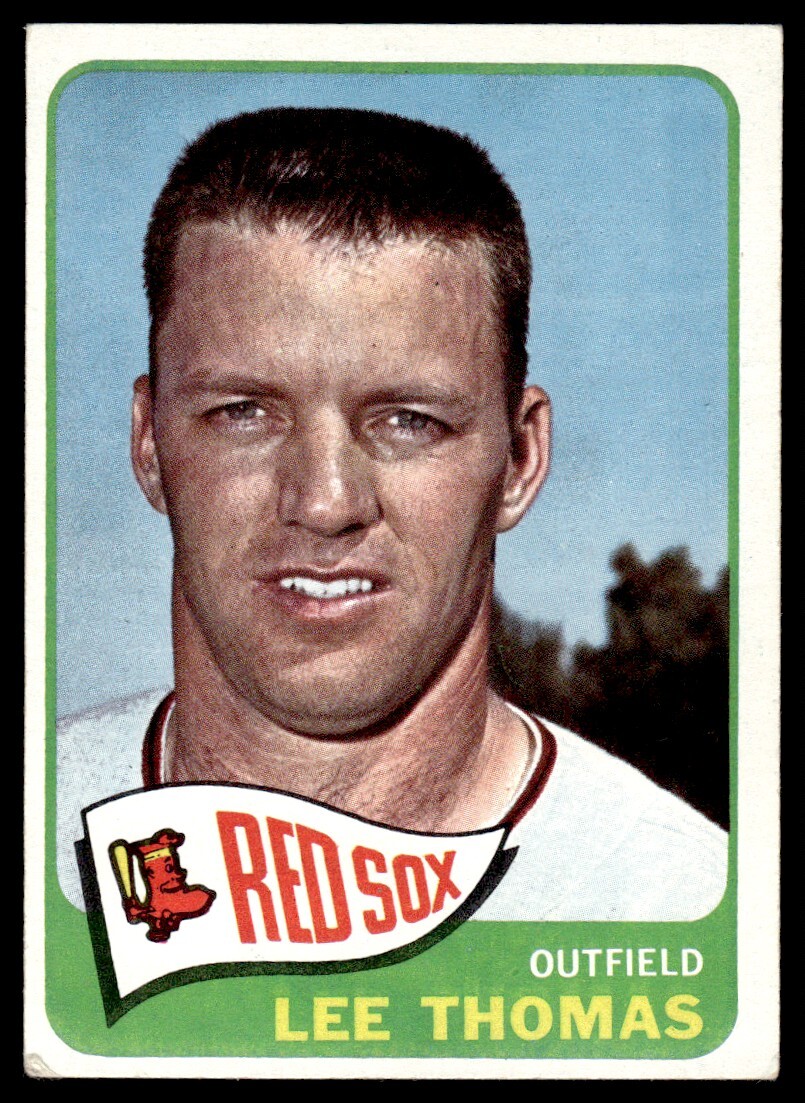 1965 Topps Lee Thomas Boston Red Sox #111 | eBay
