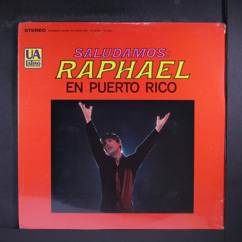 RAPHAEL: saludamos: raphael en puerto rico UA LATINO 12" LP 33 RPM ...
