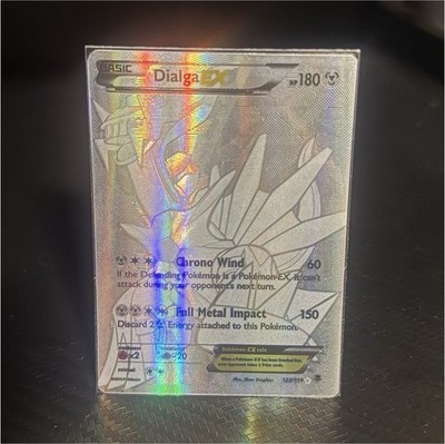 Pokemon Dialga EX Full Art Secret Rare Holo 122/119 XY Phantom Forces ...