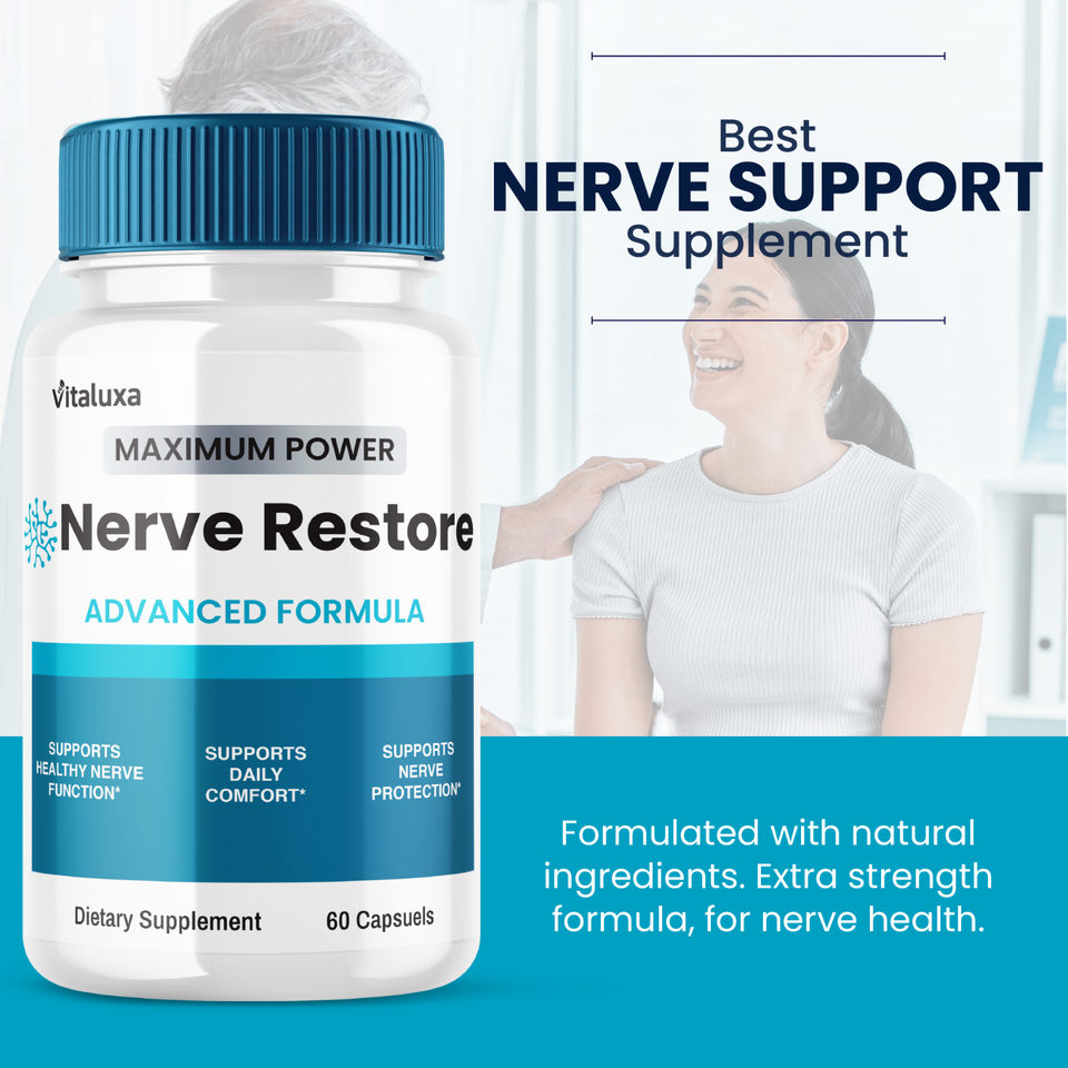 (5 Pack) Nerve Restore Capsules, Nerve Restore Advanced Formula (300 ...