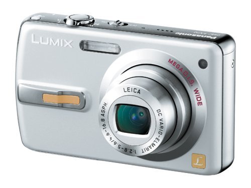 Panasonic Digital Camera LUMIX FX50 7.2 MP Silver DMC-FX50-S Japanese ...