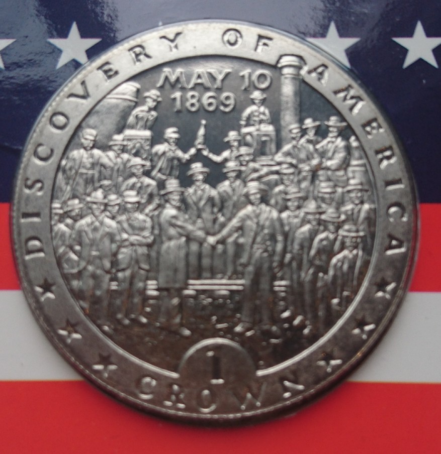 Stunning 1992 ISLE OF MAN IOM 4 x One 1 Crown Coin Pack Discovery of ...