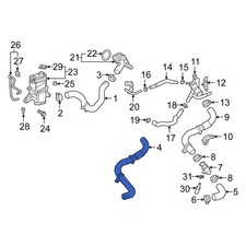 Genuine Toyota Hose Radiator No.1 16571-F0120 for sale online | eBay