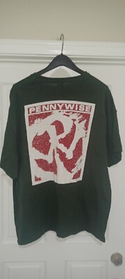 Pennywise Band Tee Sz XXL Punk Rock Epitaph Records T Shirt 2 Sided | eBay