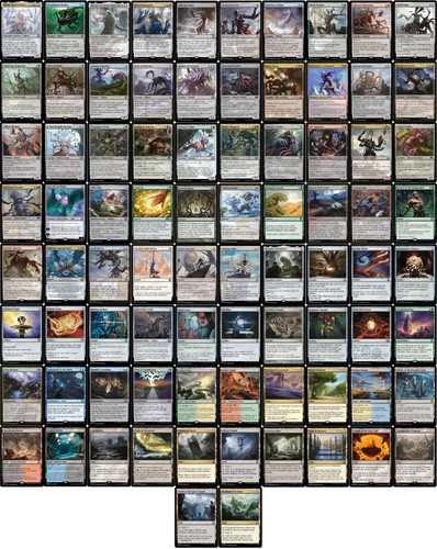 Elite Commander 5 Color Eldrazi Deck - Ulalek - Strong - EDH - 100 Card - MTG!!! | eBay