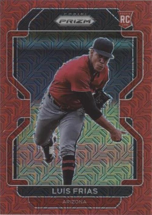 2022 Panini Prizm - Tier III Luis Frias #261 Red Mojo Prizm /149 (RC ...