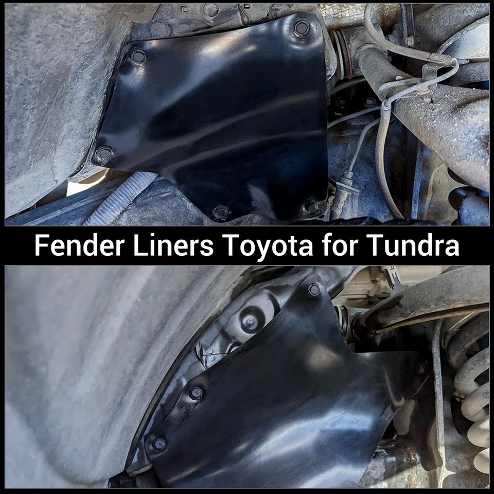 Splash Shield Guards Mud Flaps Fender Liner for Toyota Sequoia Tundra ...