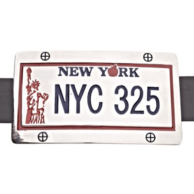 Hip Hop New York NYC License Plate Ceinture | eBay