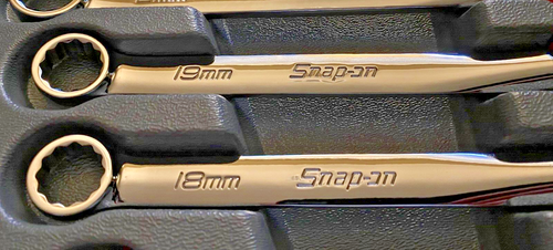 Snap-on Tools USA 7pc Metric 12pt Soft Grip Box End Wrench Set ...