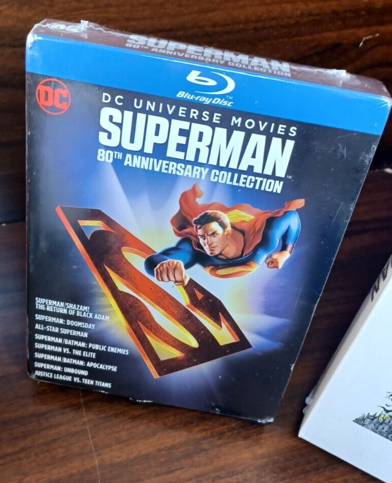 Batman: 80th Anniversary 18-Films + Superman Collection (Blu-ray) NEW ...
