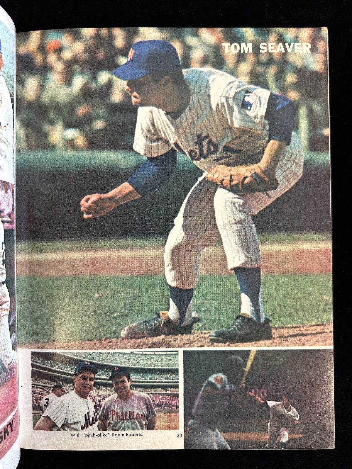 1970 New York Mets Official Baseball Yearbook - Roster as of 4/4 - EX ...