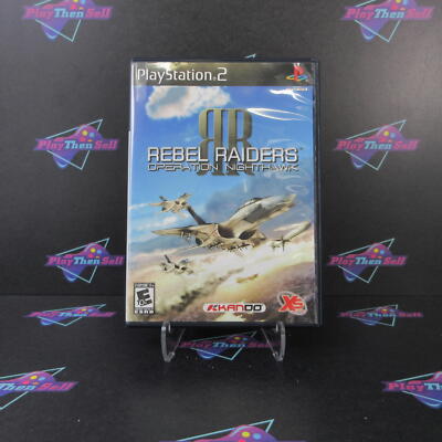 Rebel Raiders Operation Nighthawk PS2 PlayStation 2 - 1 Year Warranty ...